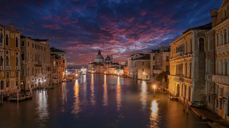 Punta Sabbioni: Venice By Night and Sunset Panoramic Cruise | GetYourGuide