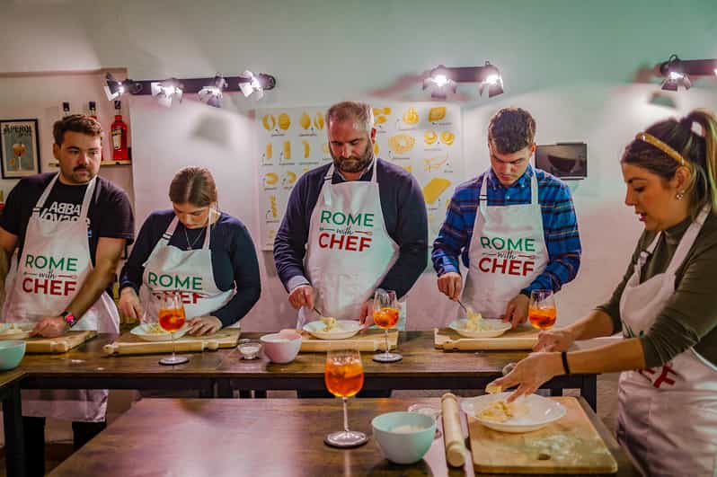 Rome: Traditional Pasta with Cocktails Drunken Cooking Class | GetYourGuide