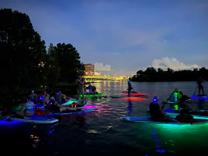Orlando: Neon Night Glow Paddleboard or Clear Kayak Tour | GetYourGuide