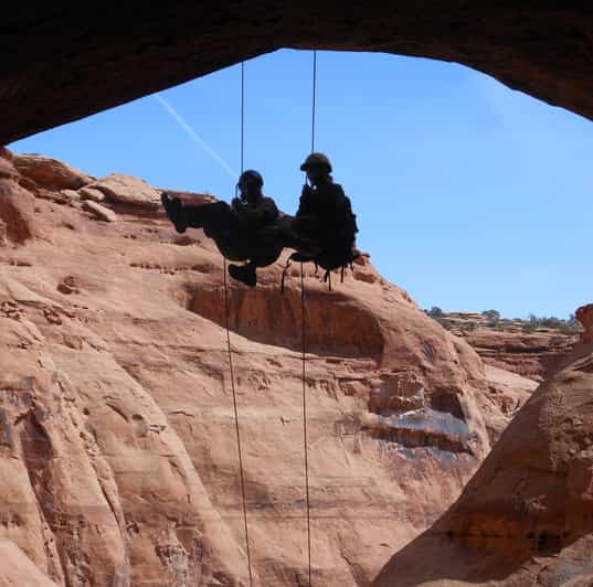 Moab: Morning or Afternoon Half-Day Rappelling Tour | GetYourGuide