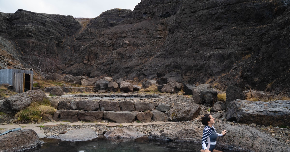 Husafell: Canyon Baths Soak with short Highlands Hike | GetYourGuide