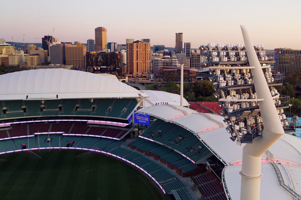 Adelaide: Sunset Rooftop Tour at Adelaide Oval | GetYourGuide