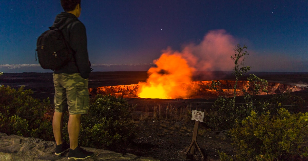 Insula Big Island Twilight Volcano și turul de observare a stelelor ...