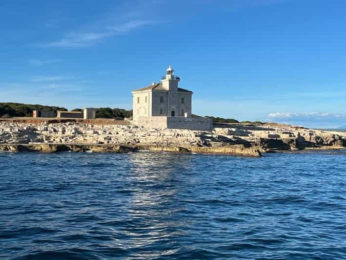 Pula: Brijuni Dolphin Watching Tour & Sunset, Dinner, Drinks | GetYourGuide