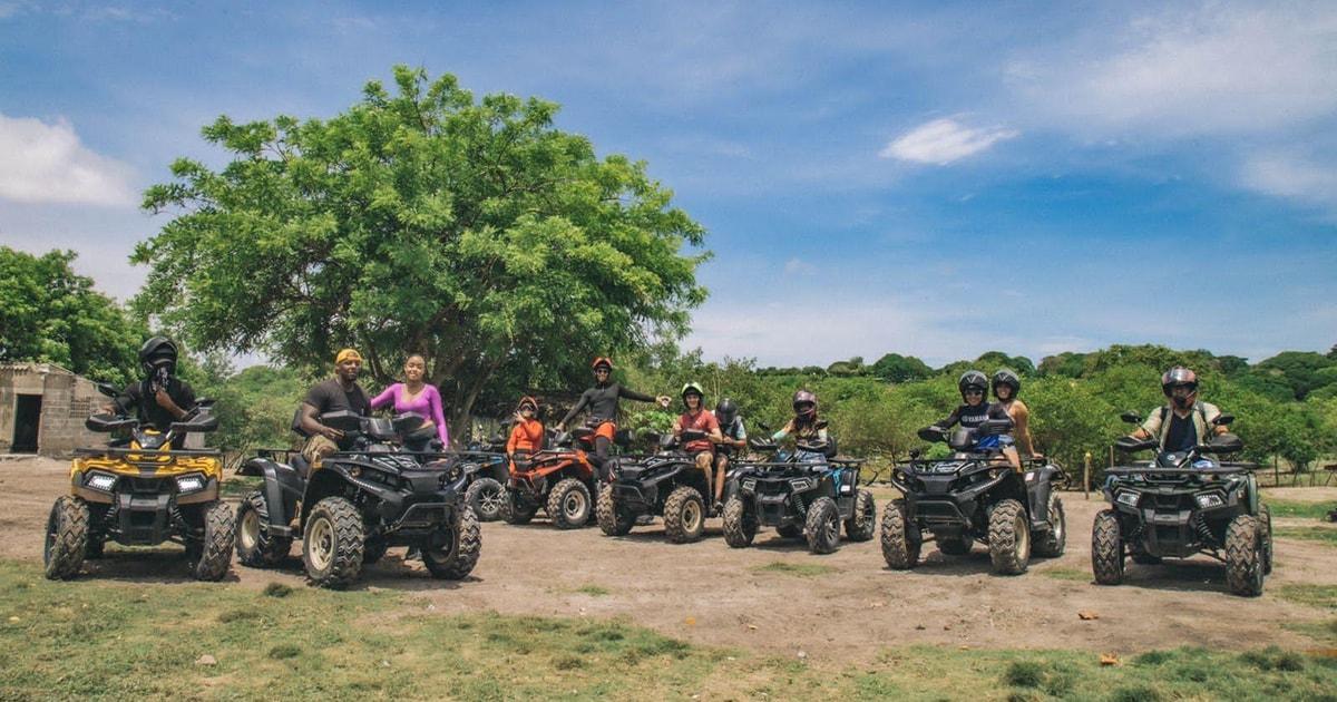 Von Cartagena aus: Tierra Bomba Insel Geführte ATV Tour | GetYourGuide