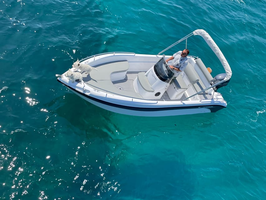 Agia Kiriaki Beach: Small Boat Rental - No License Required | GetYourGuide