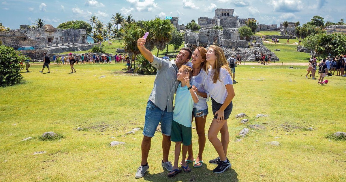 Desde Cancún: Excursión de Medio Día a Tulum y Cenote con Esnórquel ...