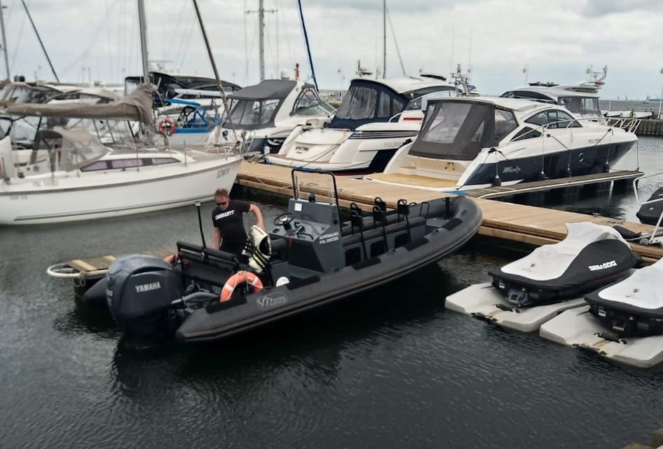 One of the fastest boats on Gdańsk Bay. Must check! in Sopot | GetYourGuide