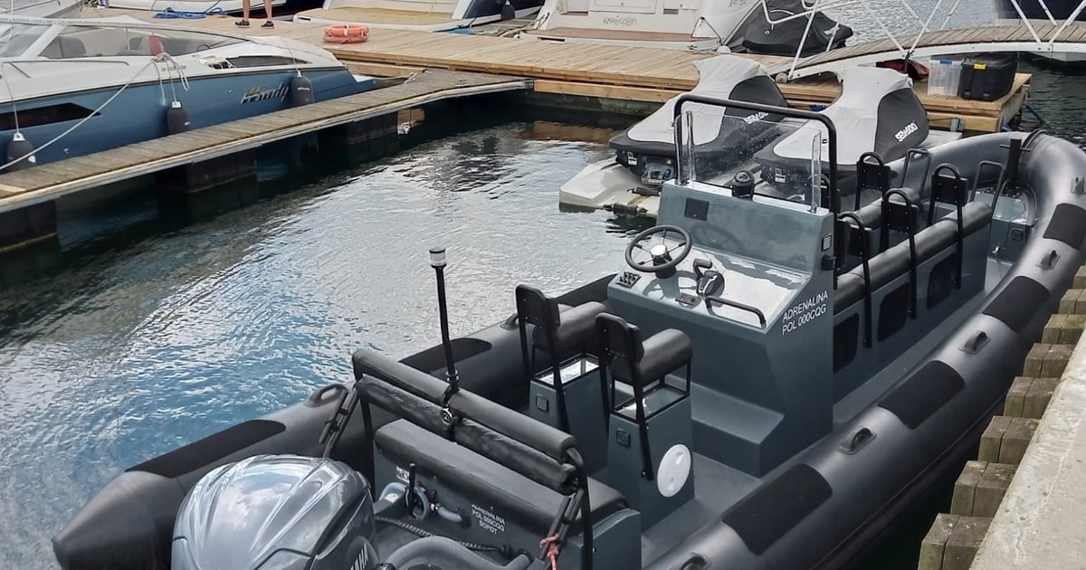 One of the fastest boats on Gdańsk Bay. Must check! in Sopot | GetYourGuide