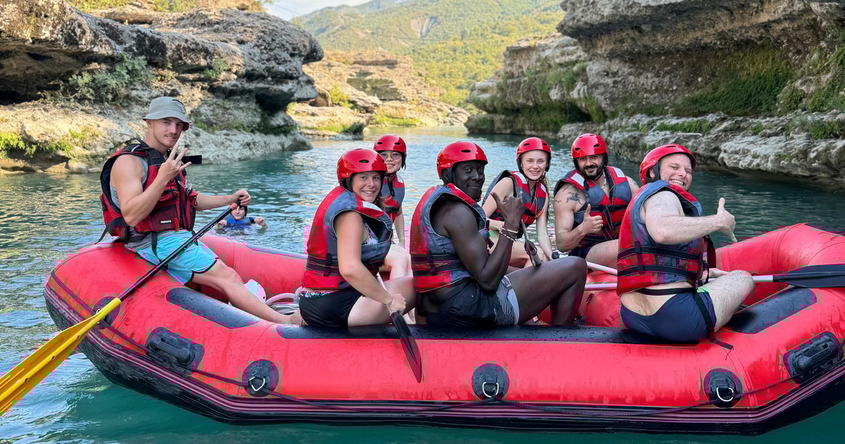 Permet : Rafting dans le parc national de la rivière Vjosa et sources d ...