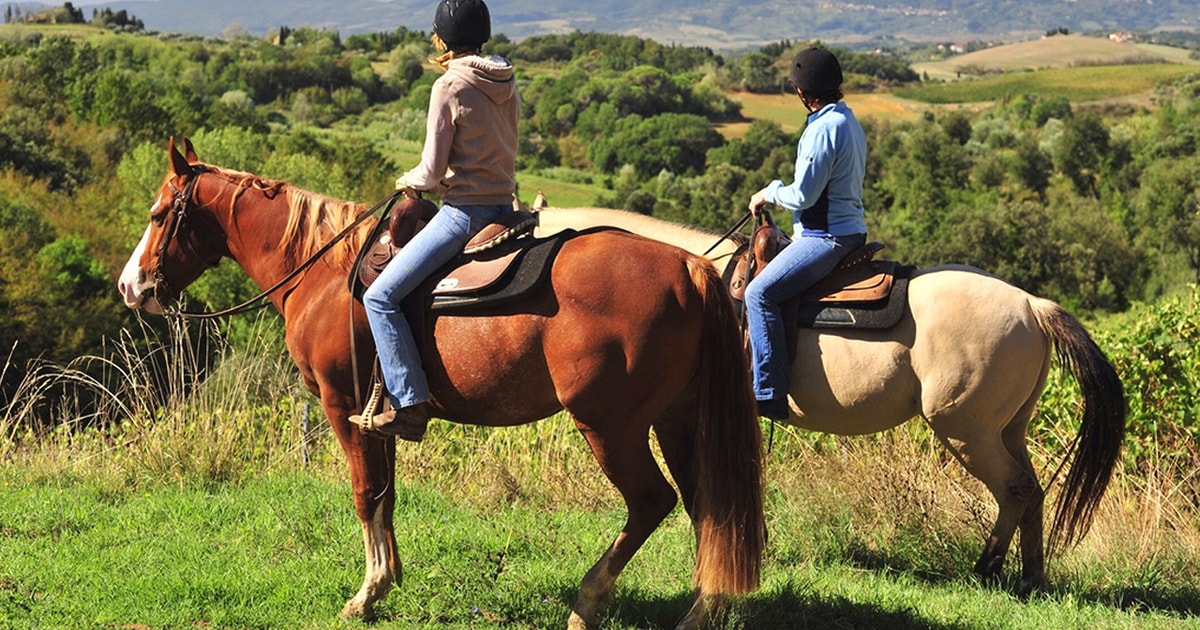 Ulignano: Tuscany Horseback Riding Tour with Winery Lunch | GetYourGuide