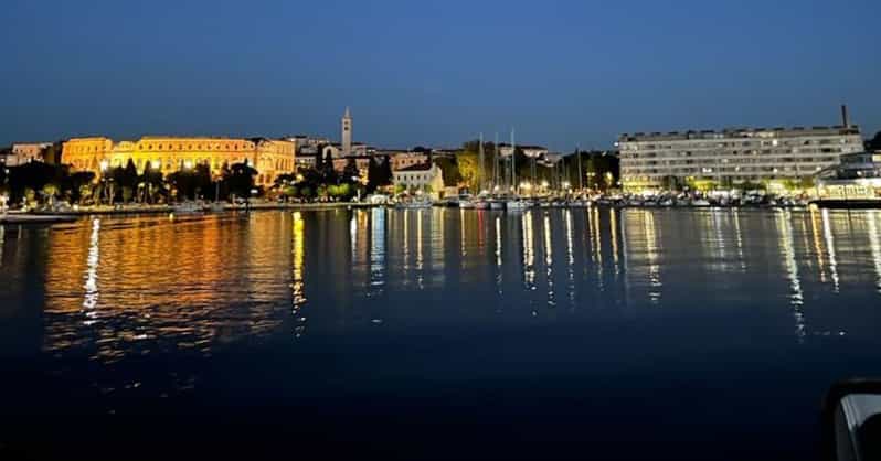 Pula: Brijuni Dolphin Watching Tour & Sunset, Dinner, Drinks | GetYourGuide
