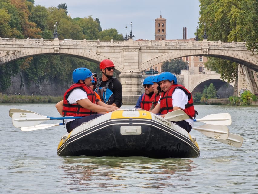 Rome: Urban Rafting Tour to Tiber Island with A Local Pizza | GetYourGuide