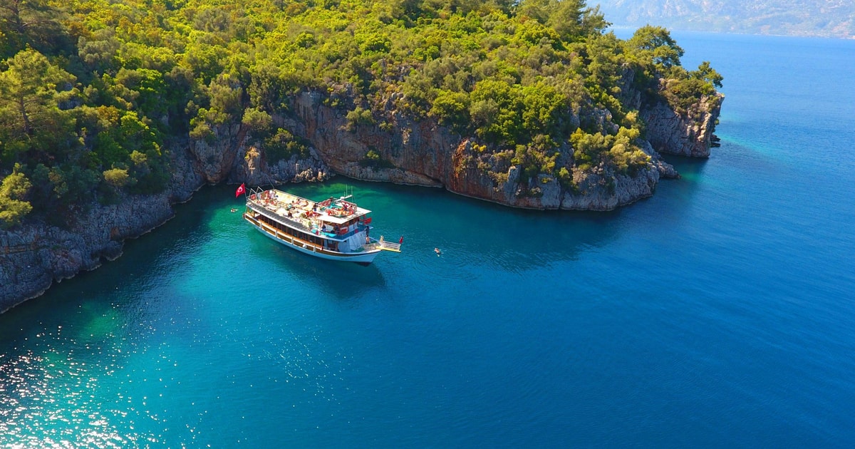 Marmaris: Boat Trip with Unlimited Drinks and BBQ Lunch | GetYourGuide