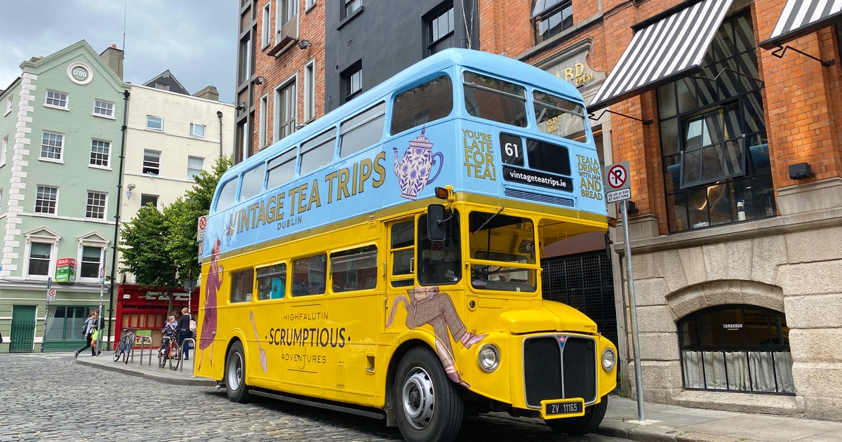 Dublin: Afternoon Tea Vintage Bus Trip | GetYourGuide