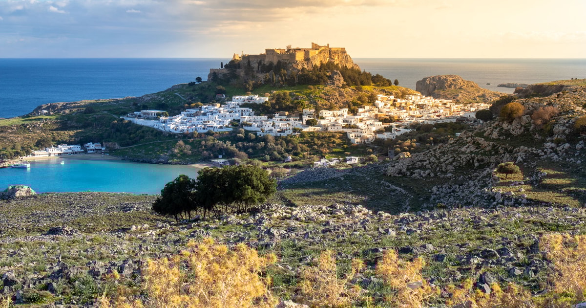 From Rhodes Town: Evening Trip to Lindos | GetYourGuide