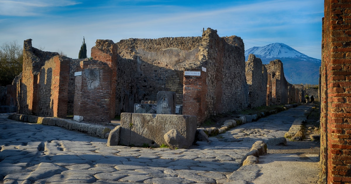 From Sorrento: Pompeii and Mount Vesuvius Trip with Lunch | GetYourGuide
