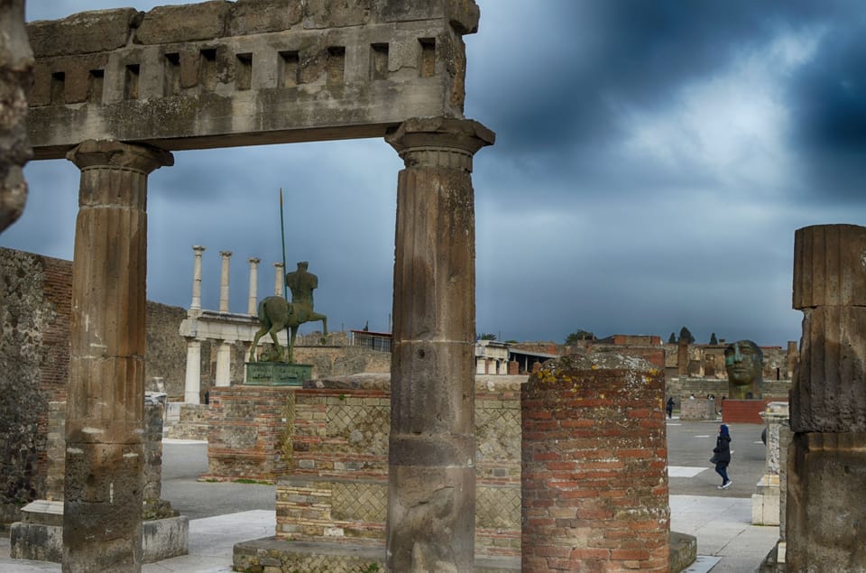 From Sorrento: Pompeii and Mount Vesuvius Trip with Lunch | GetYourGuide