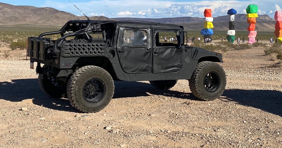 South Las Vegas: Self-Guided Tour by Military Hummer H1 | GetYourGuide