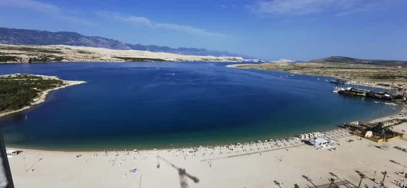 Novalja: Bungee toren ticket met panoramisch uitzicht op het strand van ...