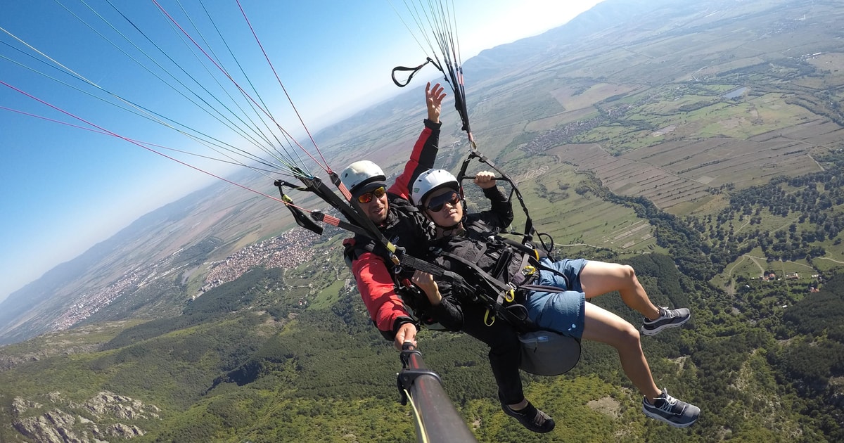 Sofia: Paragliding Adventure with visit of Koprivshtitsa | GetYourGuide
