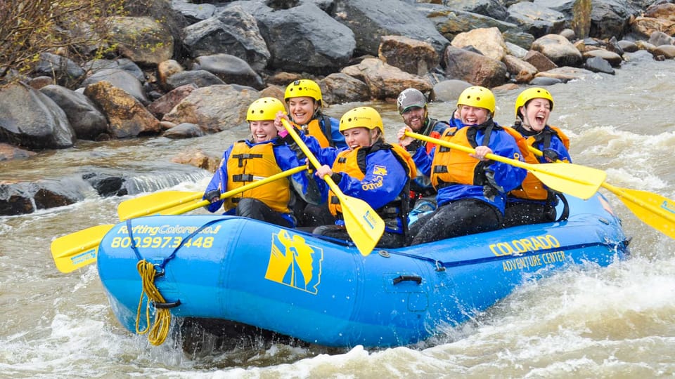 Near Denver: Clear Creek Whitewater Rafting - Beginner | GetYourGuide