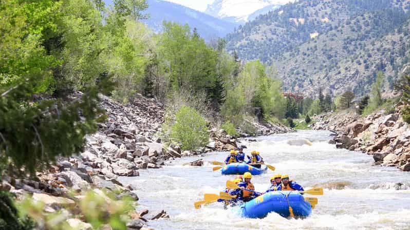 Near Denver: Clear Creek Intermediate Whitewater Rafting | GetYourGuide