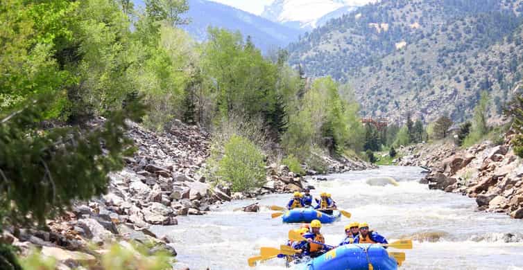 Near Denver: Clear Creek Intermediate Whitewater Rafting | GetYourGuide