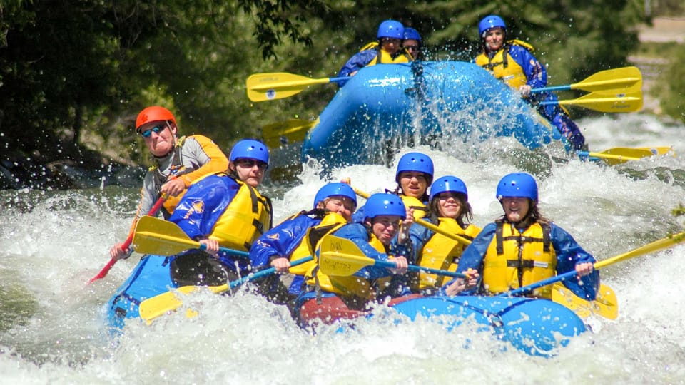 Near Denver: Clear Creek Intermediate Whitewater Rafting | GetYourGuide