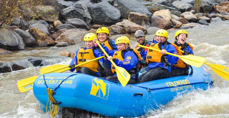 Near Denver: Clear Creek Intermediate Whitewater Rafting | GetYourGuide