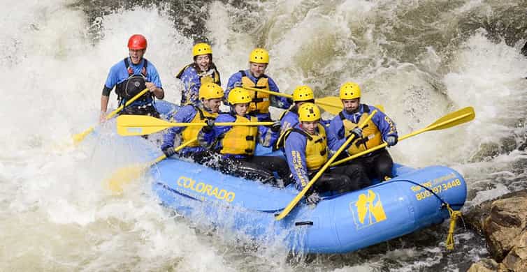 Near Denver: Clear Creek Intermediate Whitewater Rafting | GetYourGuide