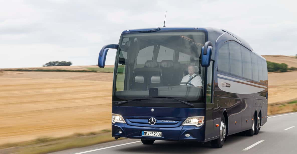Baku: Airport Tranfser with bus : Mercedes Travego (50seats) | GetYourGuide
