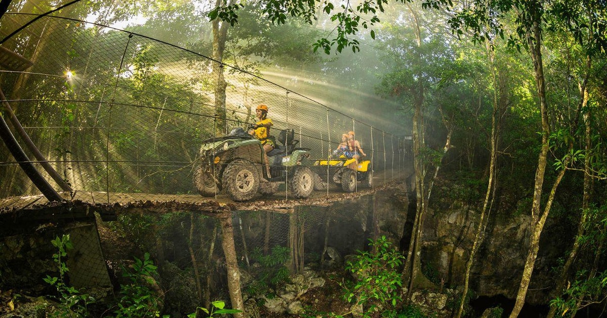 Riviera Maya: Guidet ATV Jungle Tour med frokost | GetYourGuide