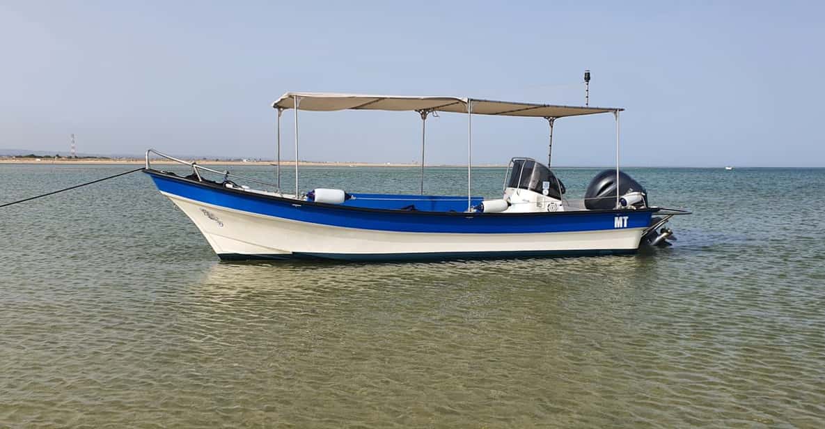 Olhão:5h ride 3 stops on the beaches and islands Ria Formosa | GetYourGuide