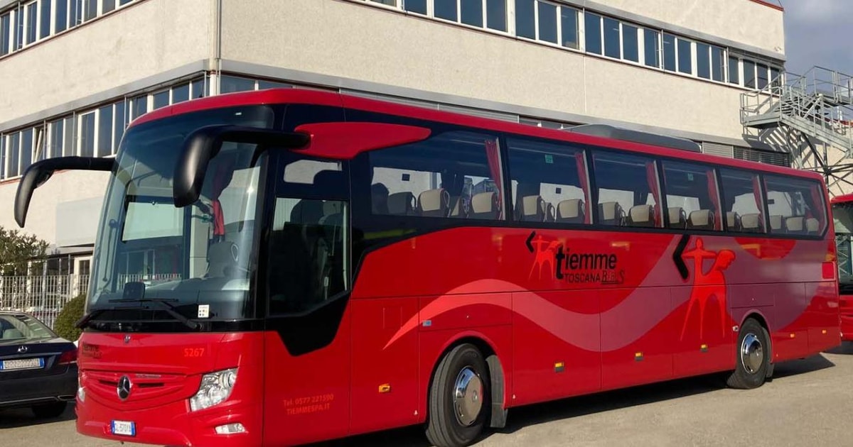 Rom Fiumicino Flughafen: Gemeinsamer Transfer nach/von Siena mit dem ...