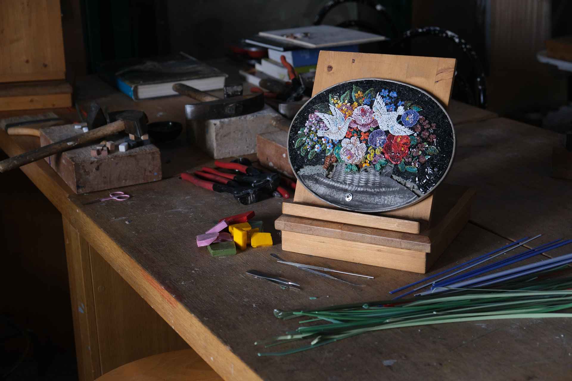 Atelier privé de mosaïque à Rome : Découvrez l'art en 2 heures | Guide ...