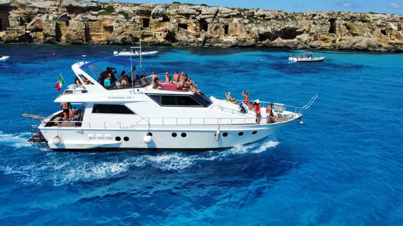 Favignana and Levanzo in relax with yacht Floen | GetYourGuide