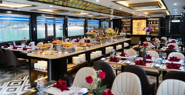 From Hanoi: Ha Long Bay Luxury Cruise Day Tour with Jacuzzi | GetYourGuide