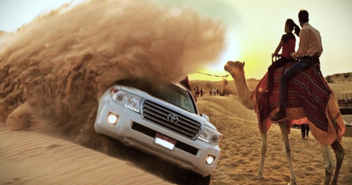 From Doha: Full-Day Desert Safari, Camel Ride & Dune Bashing | GetYourGuide