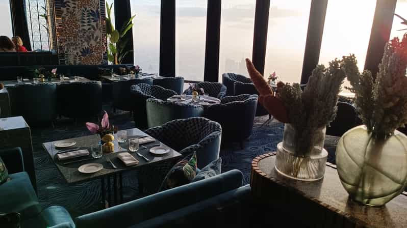Dubai: Burj Khalifa VIP Lounge with Panoramic Sunset View | GetYourGuide