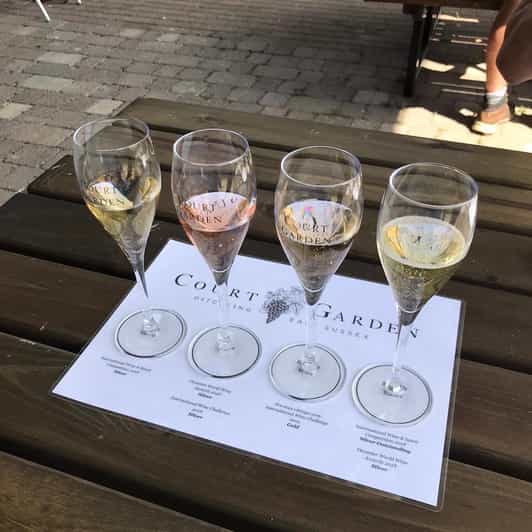 From Brighton: Sussex Wine Tour on a Vintage Bus with Lunch | GetYourGuide