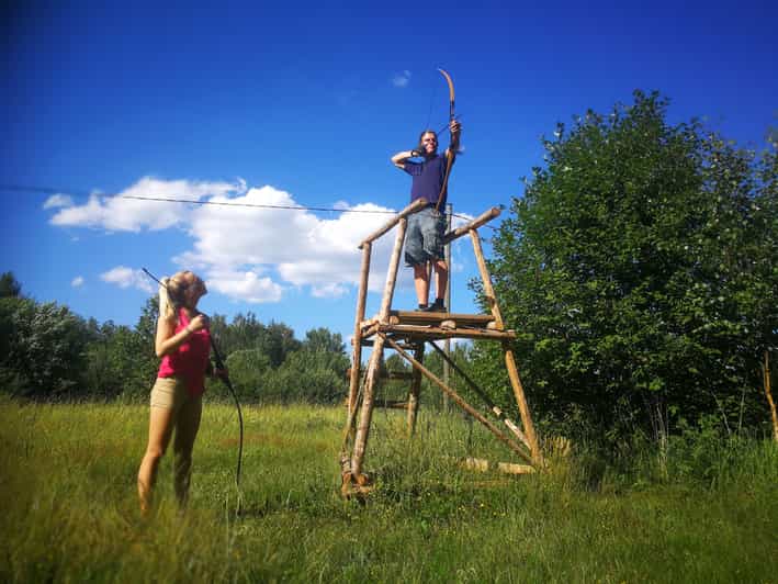 Riga Tur Privat De Tir Cu Arcul Tir Cu Arcul și Grătar Cu Fum De Fum