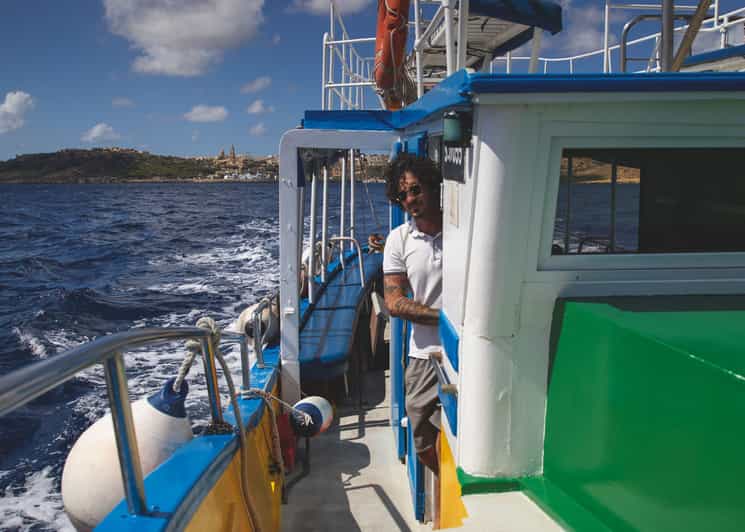 Bugibba: Scenic Sunset Cruise met Blue Lagoon-zwemstop | GetYourGuide