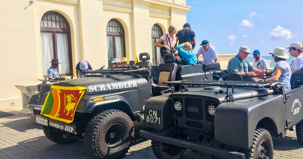 Kolombo: Miasto po wojnie Jeep prywatna wycieczka | GetYourGuide