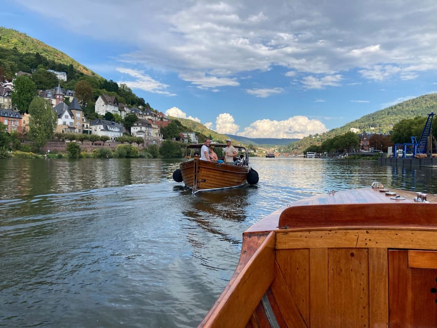 Heidelberg: Neckar River Boat Tour | GetYourGuide
