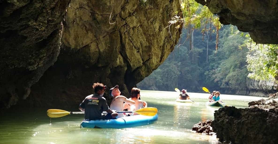 From Phuket: Phangnga Bay Boat & Kayak Tour with Transfer | GetYourGuide
