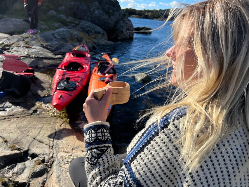 Kristiansand: Scenic Double Sea Kayak Tour round Odderoya | GetYourGuide