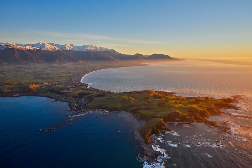 Kaikoura: Extended Flight Whale Watching & Mountain tour | GetYourGuide