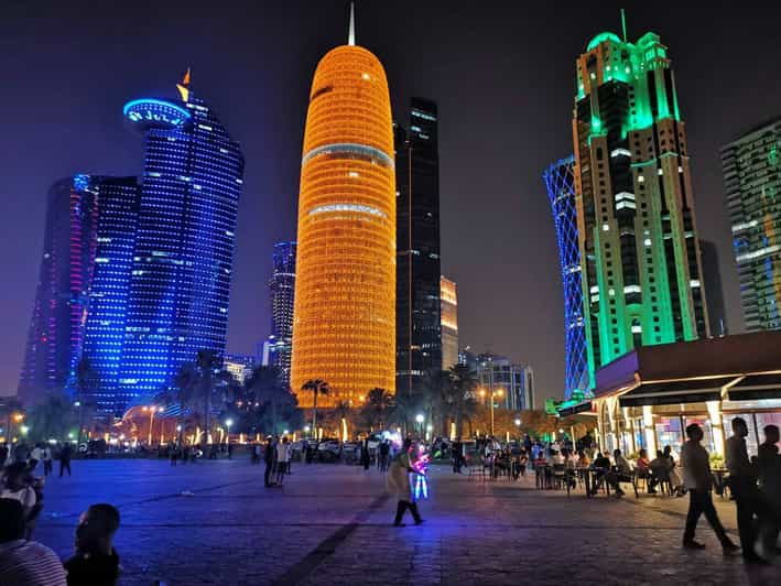 Doha: Private Nighttime Tour by Car with Hotel Transfer | GetYourGuide
