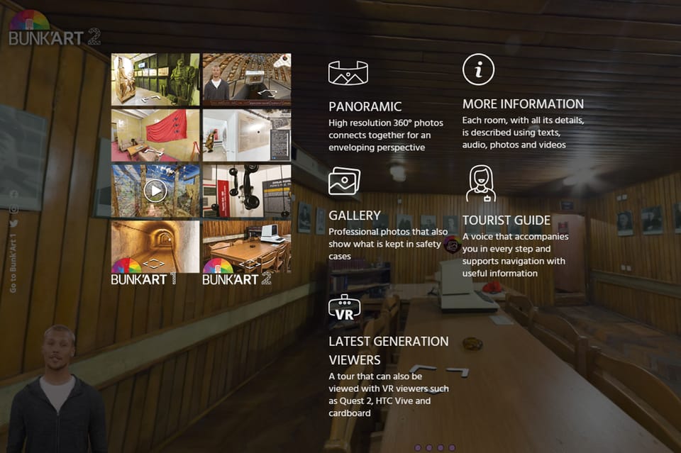 Tirana: Visita virtual a los Bunkers de Arte Bunk'Art 1 y 2 | GetYourGuide